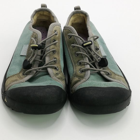 Keen | Shoes | Keen Shoes Womens Portola Sneaker Blue Green Nubuck ...